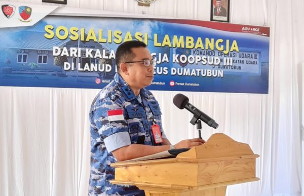Sosialisasi Lambangja di Lanud Dominicus Dumatubun - INN Indonesia